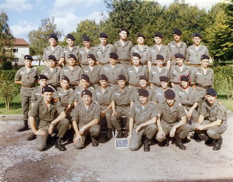 Photo de classe 11 eme escadron P2 85 10 de 1985 601ème Rcr Copains