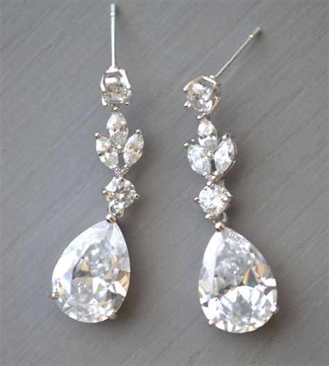 Boucles doreilles mariage cristal Swarovski Éléonore Boucles d
