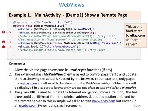 lesson 8 using webviews victor matos cleveland state university ppt download