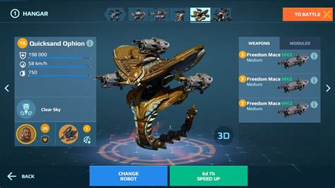 QUICKSAND OPHION WITH MACE IS OP THE BLASTCHARGE BEAST War Robots