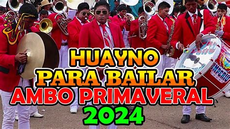 MIX HUAYNOS ANTIGUOS DEL RECUERDO HUANUCO BANDA AMBO PRIMAVERAL