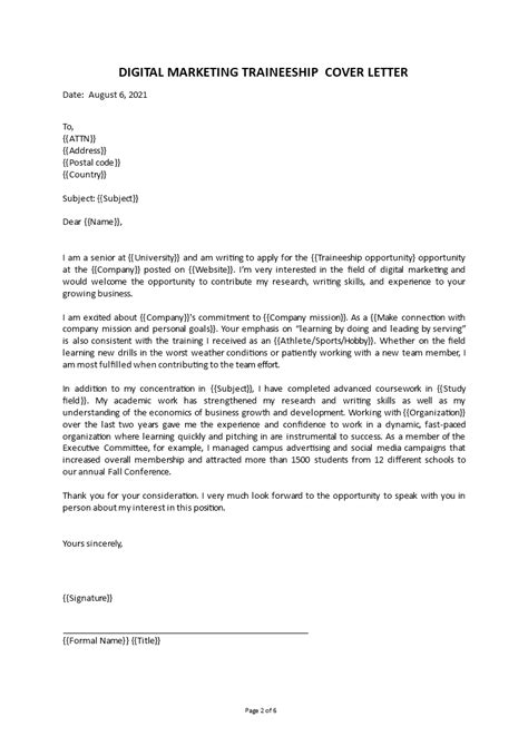Plantillas Para Cover Letter