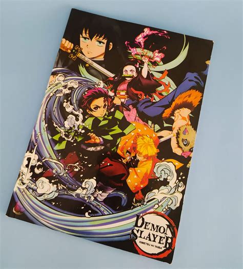 Livro Anime Demon Slayer Kimetsu No Yaiba Colecionavel Item De