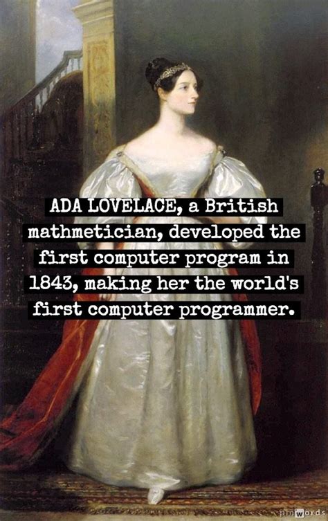 ada lovelace world s first computer programmer world s first computer computer science ada