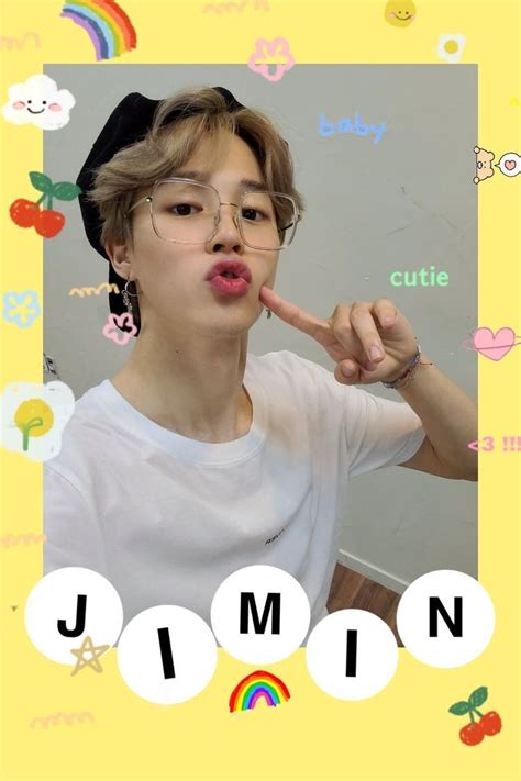 Bts Jimin Bangtan Park Jimin Jimin Birthday Cute Simple Wallpapers