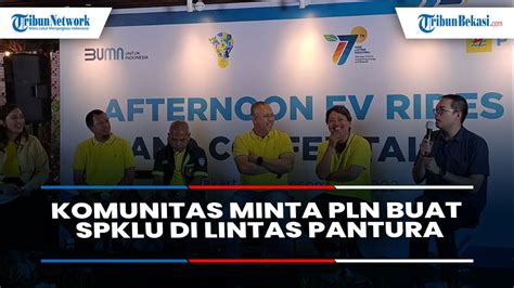 Kendaraan Listrik Makin Marak Komunitas Minta PLN Buat SPKLU Lintas