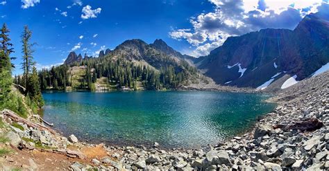 Blue Lake Panorama Yaz Obara Flickr