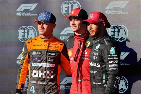 La grille de départ du GP des États Unis F1 2023