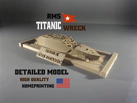 Rms Titanic Wreck Model