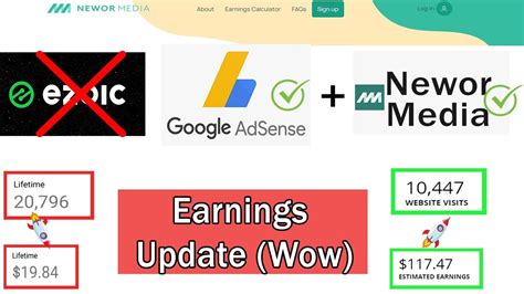 Newor Media Adsense Earnings Update You Will Not Believe Best