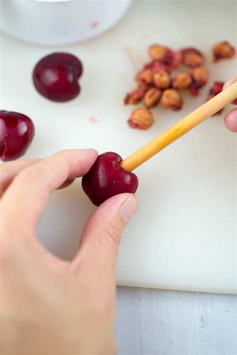 Learn How To Remove Pits From Cherries Jessica Gavin
