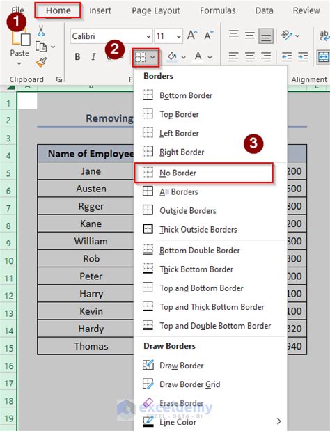 How To Remove Specific Gridlines In Excel 2 Useful Ways