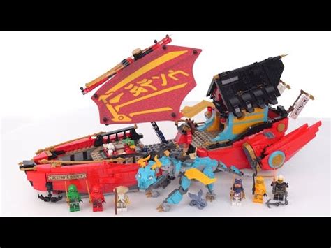 LEGO Ninjago Destiny S Bounty Race Against Time Set 71797 Review You