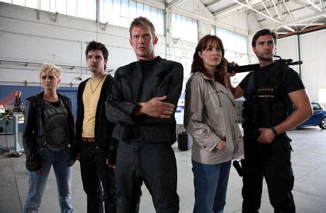 Primeval Tv Programme Series 3 Lr Editorial Stock Photo Stock Image