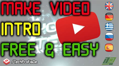 Free YouTube Intro Maker Online Tutorial How To Make Awesome Intro