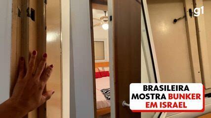 Brasileira Que Trabalha Em Israel Mostra Bunker Onde Passa Parte Do