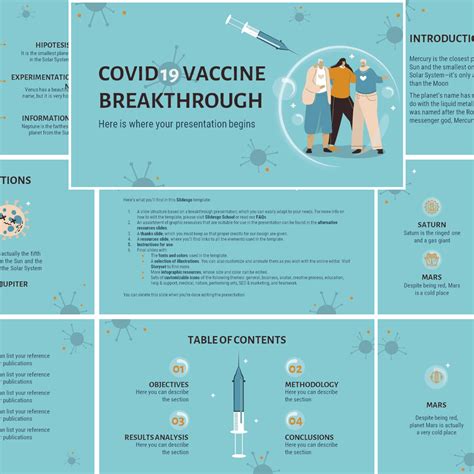 Free COVID 19 Vaccine Breakthrough Powerpoint Template Master Bundles