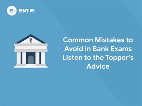 Common Mistakes To Avoid In Bank Exams Entri Blog