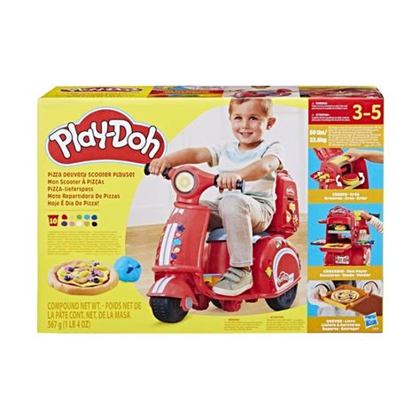 P Te Modeler Mon Scooter Pizzas Play Doh Play Doh King Jouet