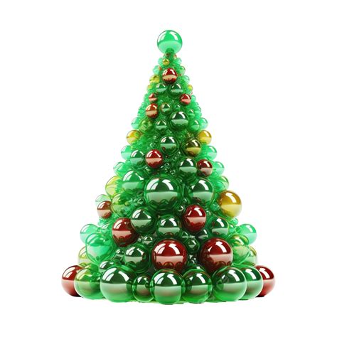 árbol De Navidad Con Burbujas PNG dibujos árbol De Navidad Pintado A