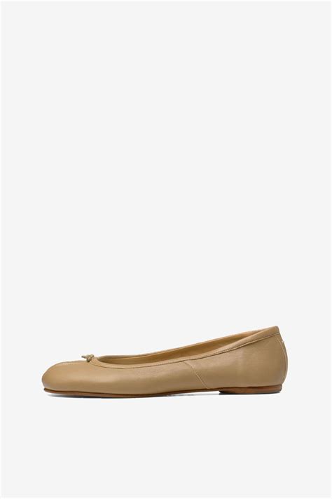 메종 마르지엘라 여성 타비 발레리나 플랫슈즈 S58WZ0042 P3753 T4091 NUDE Maison Margiela