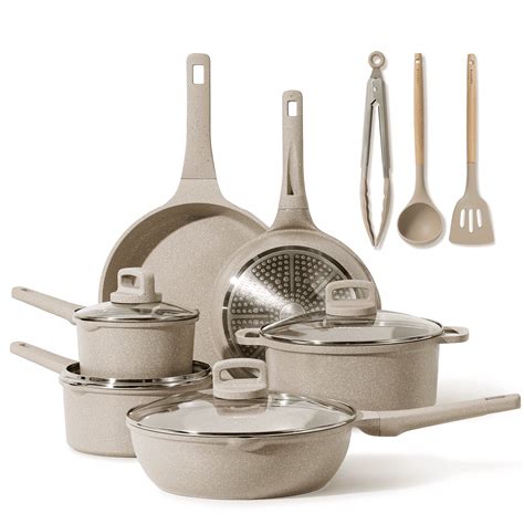Carote Large Pcs Nonstick Pots And Pans Set Induction Kitchen