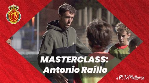 Masterclass Antonio Raíllo RCD Mallorca YouTube