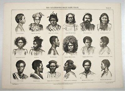 Print Print Types Human Races Approx 1890 Ethnic Groups Oceania Africa