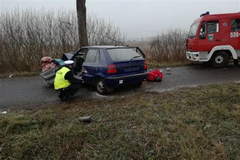 Tragiczny wypadek w powiecie świeckim Wiadomości Policja Kujawsko