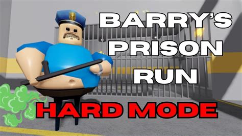 Barry S Prison Run HARD MODE Full Game YouTube
