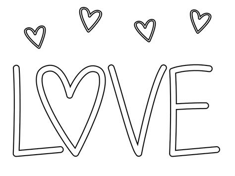 Coloriage Saint Valentin Dessins Imprimer Gratuitement