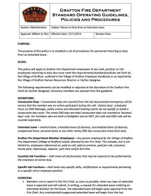 Fillable Online Grafton Fire Department Fax Email Print PdfFiller
