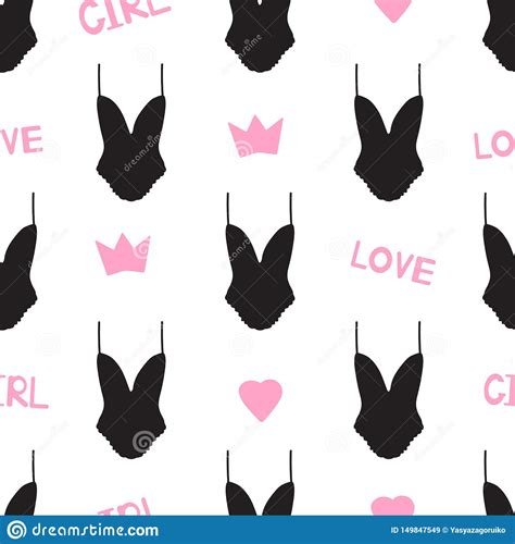 Modelo Incons Til Con La Ropa Interior De Las Mujeres Fondo De La Ropa