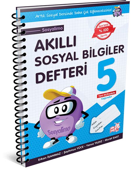 Sosyalimo Ak Ll Sosyal Bilgiler Defteri S N F Ar Yay N Ar