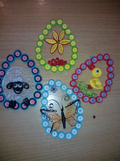 Velikonoce Quilling Quilling Ostern Papier