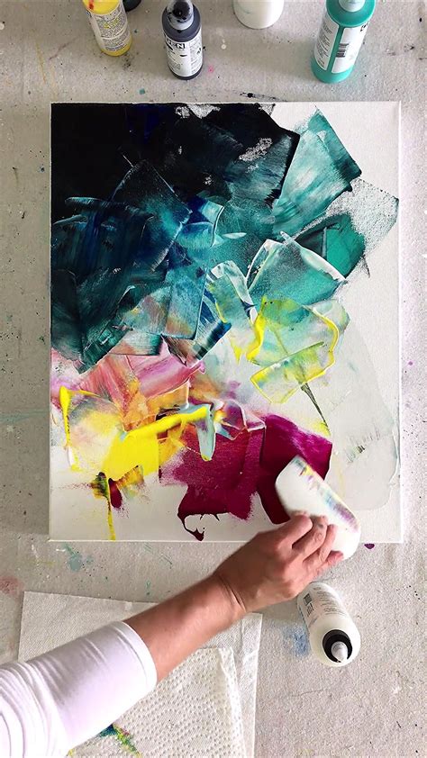 Unleash Your Creativity DIY Abstract Paintings For A Unique Handmade
