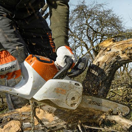 Msa C B Cordless Chainsaw Stihl S Most Powerful Cordless Chainsaw