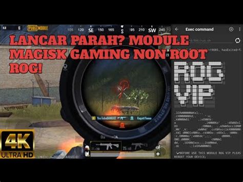 LANCAR MODULE MAGISK GAMING NON ROOT ROG VIP CARA PASANG MODULE NON