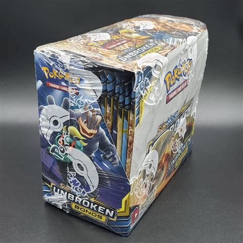 POKEMON SUN MOON UNBROKEN BONDS BOOSTER BOX 820650815478 EBay