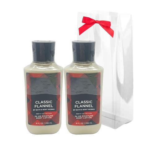 Amazon Bath Body Works Classic Flannel Body Lotion Gift Set For