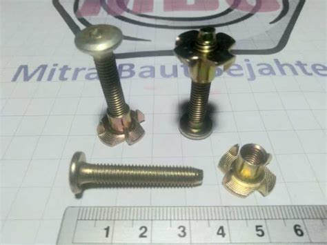 Baut Jcbc M6 X 35 Kuning Mur Cakar Furniture Mebel Dipan Ligna