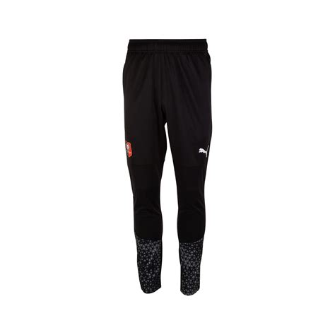 Pantalon Surv Tement Stade Rennais Noir Sur Foot Fr