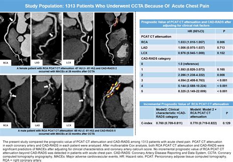 Lack Of Incremental Prognostic Value Of Pericoronary Adipose Tissue