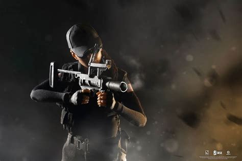 Ash Attacking Operator Rainbow Six Siege Pure Arts 16 Scale Figure