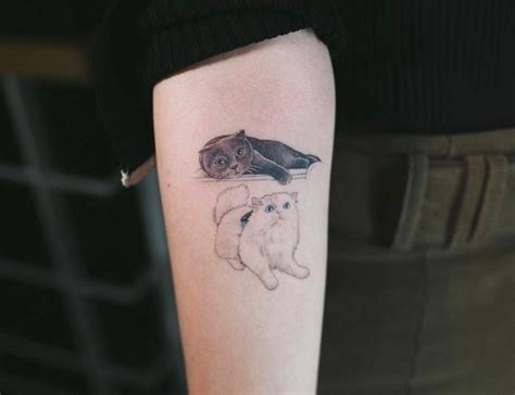 1001 ideas de tatuajes de gatos simbólicos en fotos