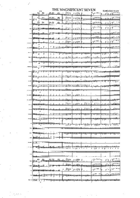 Elmer Bernstein The Magnificent Seven PDF PDFCOFFEE