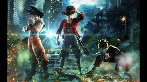 Goku Luffy Naruto Wallpapers Wallpaper Cave