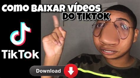 Como baixar QUALQUER video do tik tok sem marca dágua vídeos que o