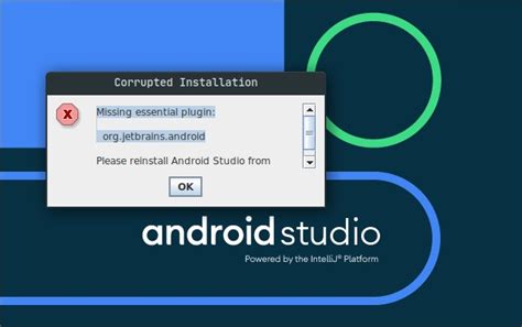 Android Studio Canary Corrupted Installation Ides Support