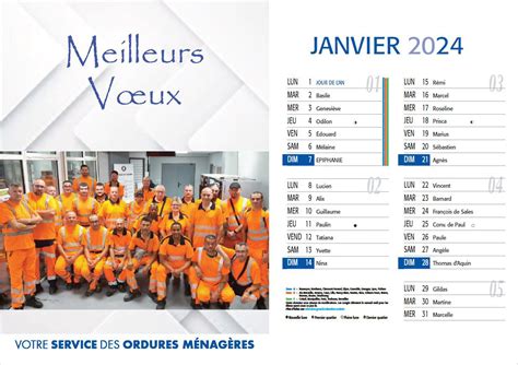 Calendrier Des Encombrants Hanna Kikelia